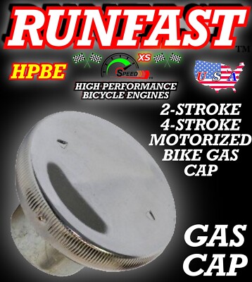 Fuel Gas Tank Cap for 49cc 60cc 80cc Motorized Bicycle Bike Engine | eBay