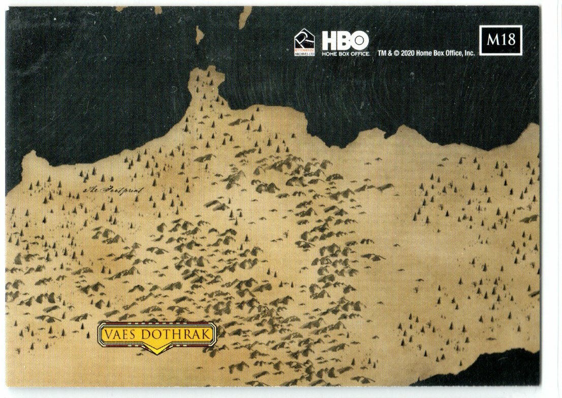 Qarth Game Of Thrones Map