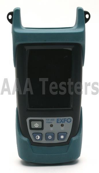 EXFO Fip-400 Fiberscope Optical Inspection Probe & Viewer Kit 200x FIP ...