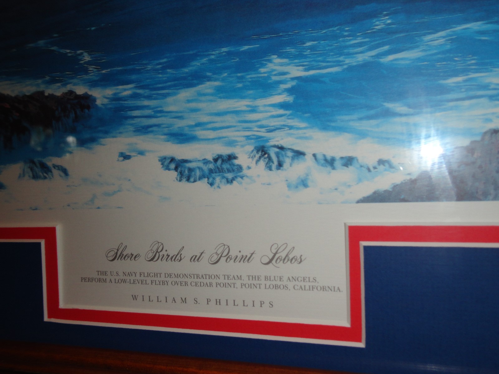 "SHOREBIRDS AT POINT LOBOS" SIGNED & NUMBERED PRINT BY BILL PHILLIPS | eBay