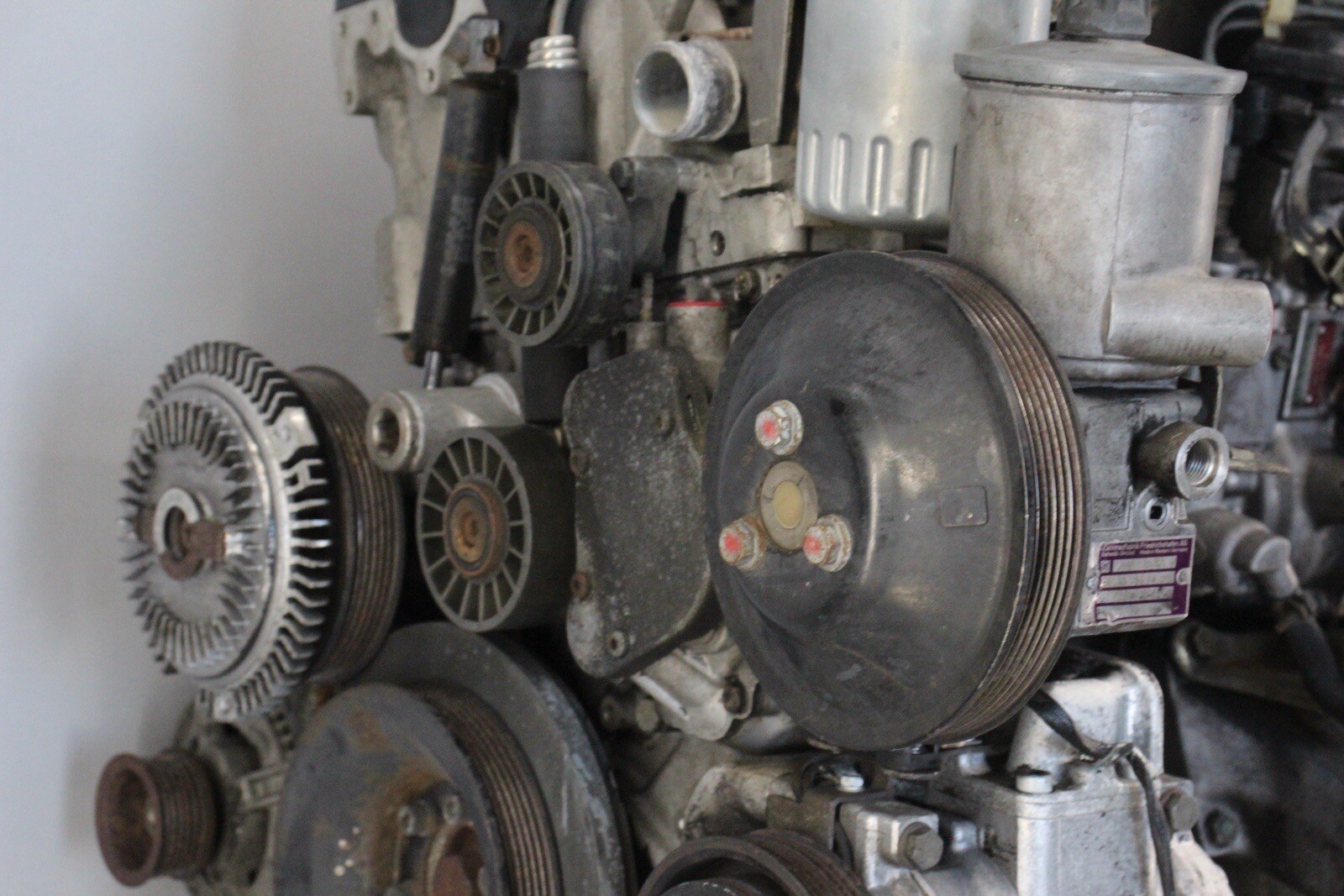 92-93 Mercedes W140 300SD OM603 Diesel Engine Motor Assembly Mechanical ...