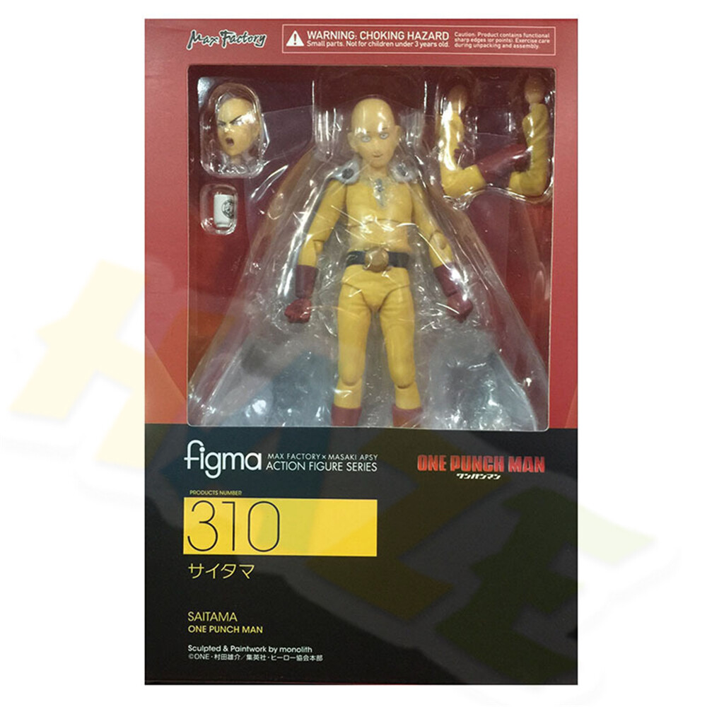 Figma 310# One Punch Man Saitama PVC Figur Modell 14cm Neu | eBay