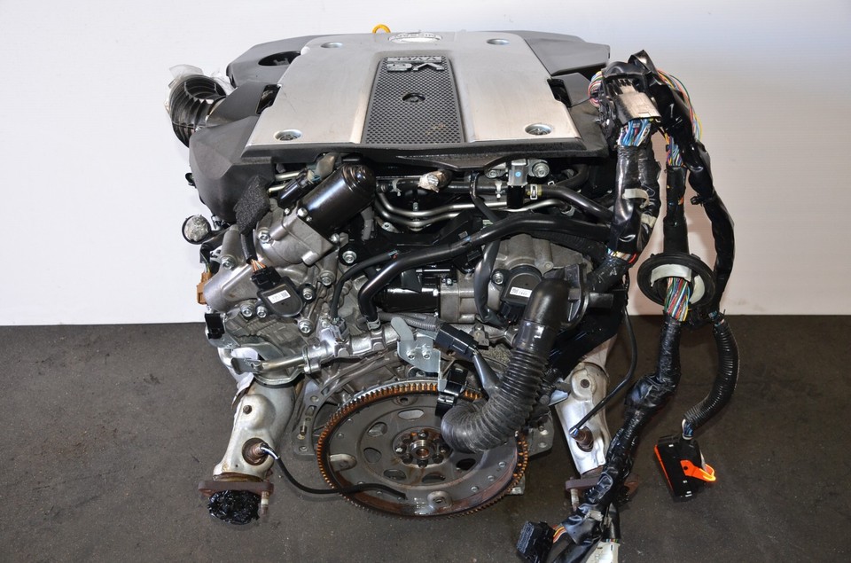 NISSAN INFINITI 350Z G37 Q60 3.7L V6 ENGINE VQ37HR JDM LOW MILES MOTOR ...