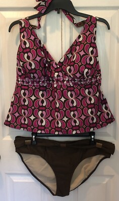 Women’s Halter-Style Tankini 2 Pc Bathing Suit Size 2XL/XL | eBay