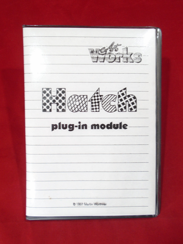 Hatch plug-in module for ArtWorks. Acorn RISC OS 3.1 or higher Disc ...