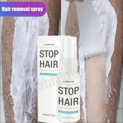 Powerful Permanent Hair Removal Spray Stop Hair Growth Inhibitor ...