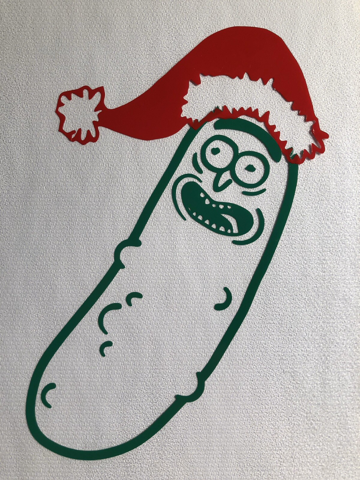 Holidays| Pickle Rick| Santa| Festive| Christmas|Rick|Xmas|Animated ...