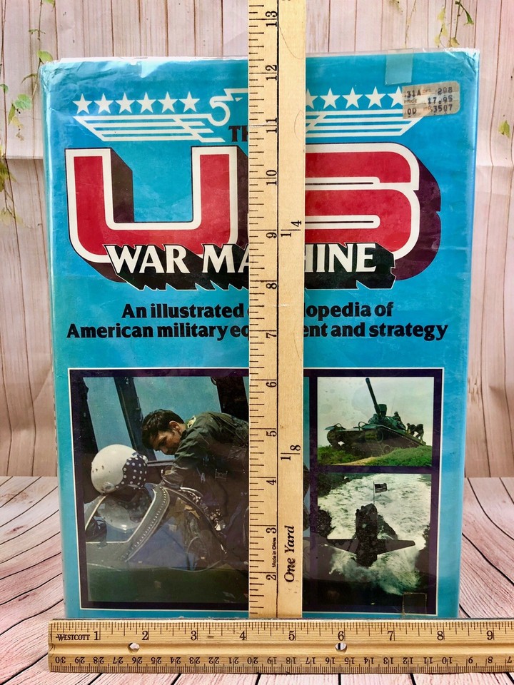 US War Machine Hardcover Illustrated Encyclopedia Of American Military ...