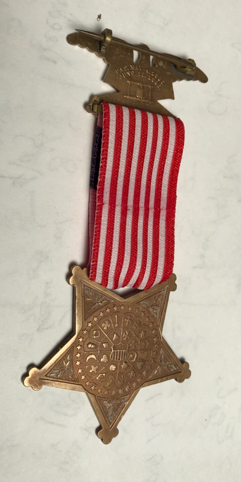 CIVIL WAR GAR VETERANS' MEMBERSHIP BADGE - GREAT CONDITION ! | eBay