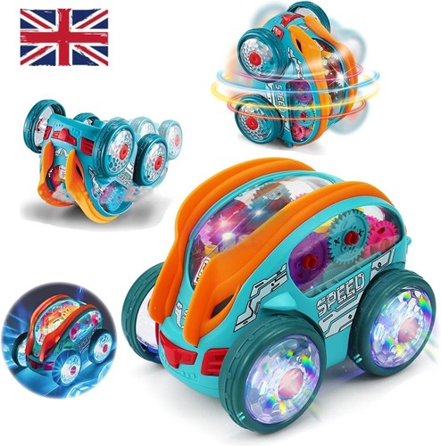 Speedlite Dynamic Gear-Powered Car with Led Lights, Light Up Toy Cars ...