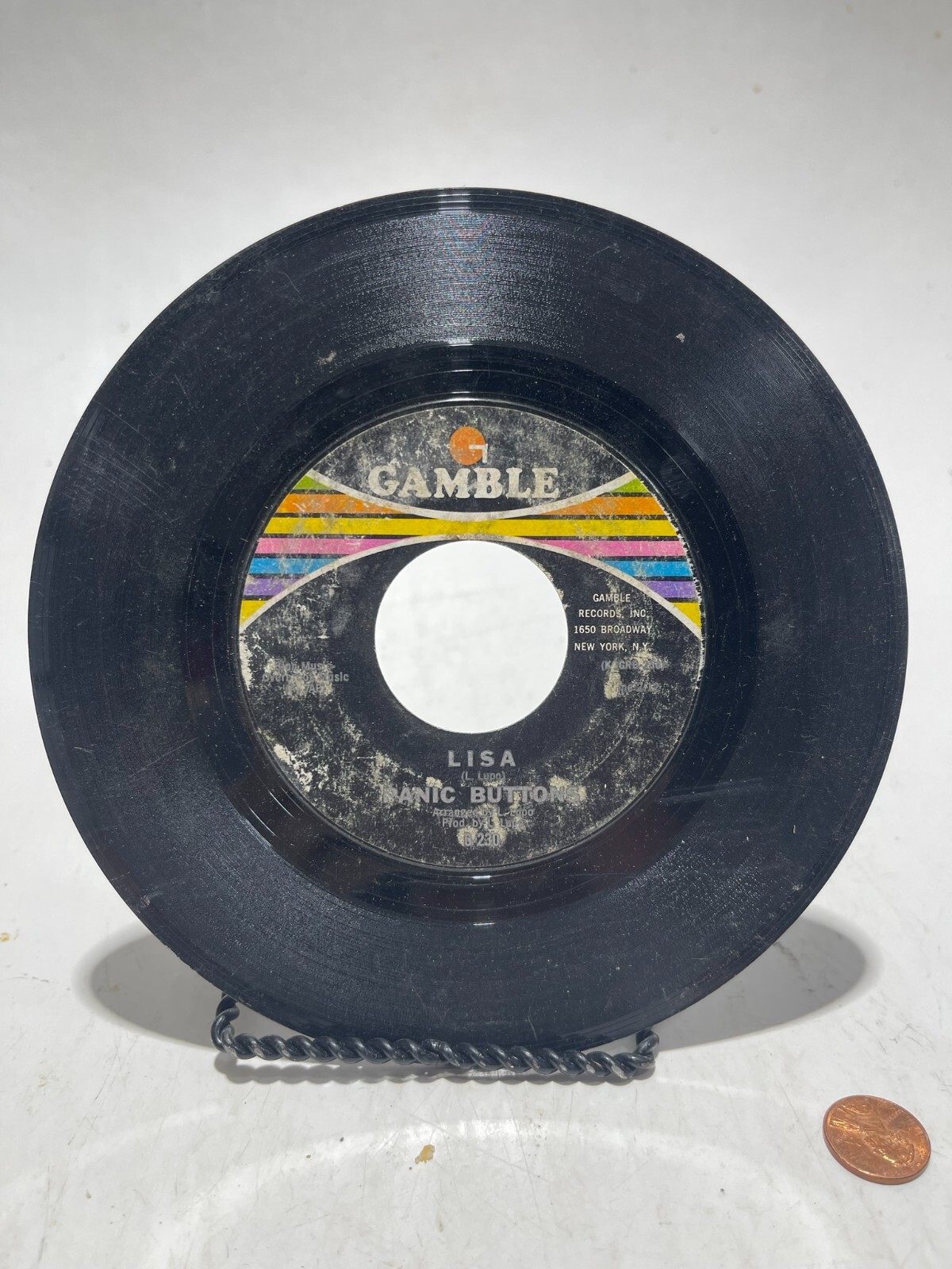 45 RPM-Panic Buttons-O-Wow/Lisa Gamble 230 Northern Soul Funk | eBay
