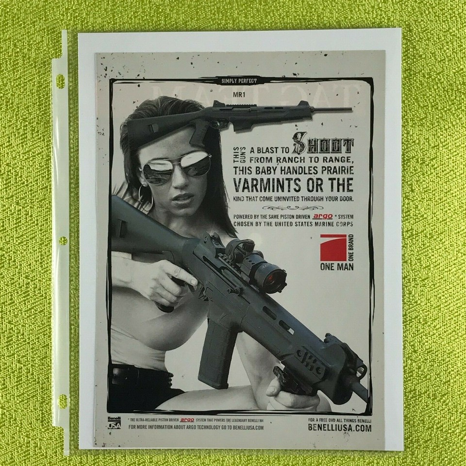 Benelli USA MR1 Print Advertisement from October 2010 / Original from ...