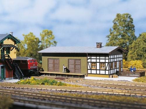 FREIGHT SHED N Gauge Auhagen kit 14460 | eBay Australia