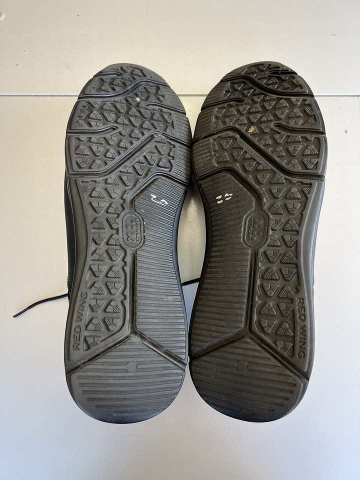 Red Wing Black Safety Steel Toe Chukka Zero G Lite Boots 6714 Work ...