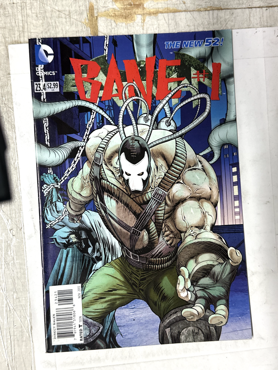 Bane 52 Comic Bleachtaireachta Nua Character Bios: Bane (New 52)