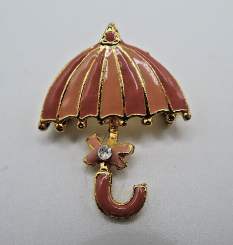 Vintage Tiny Enamel Umbrella Pin, 1970-'80s | eBay
