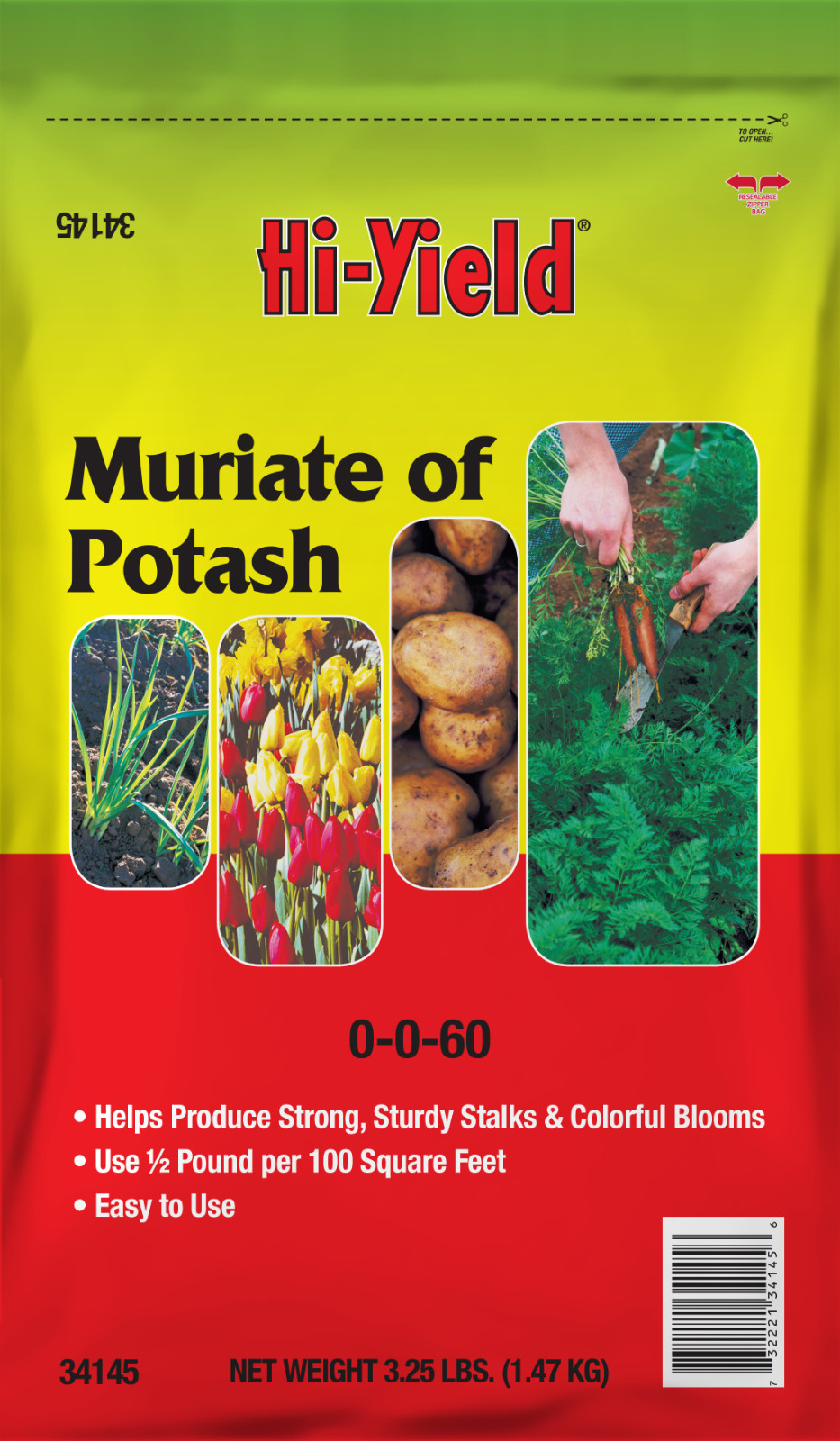 Hi-Yield Potassium for vigorous growth & plant health Muriate Of Potash ...