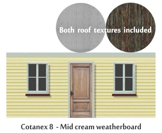 HO Scale Australian Model Railway Buildings COTTAGE WITH ANNEXE - 9 ...