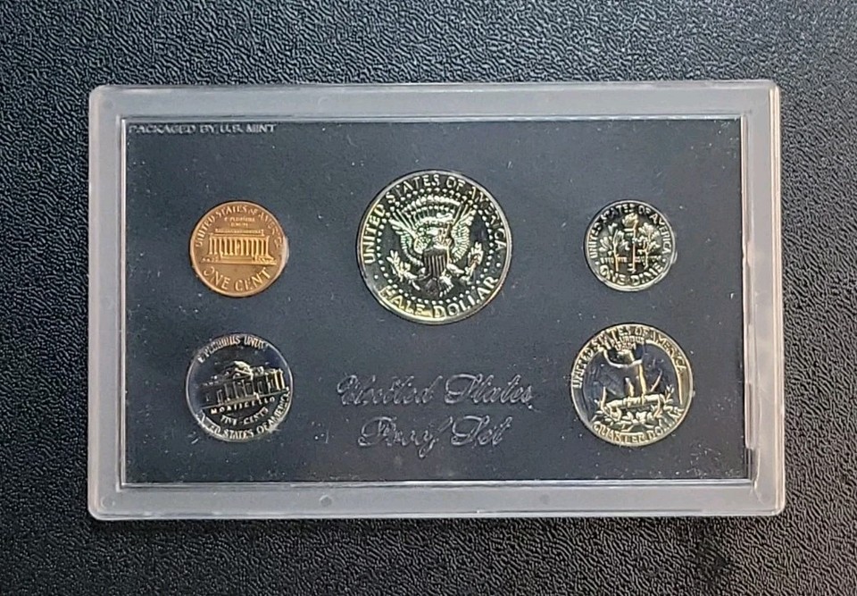 1971 Proof & Mint Sets Original US MintPackaging Sealed P,D,S 15 Coins ...