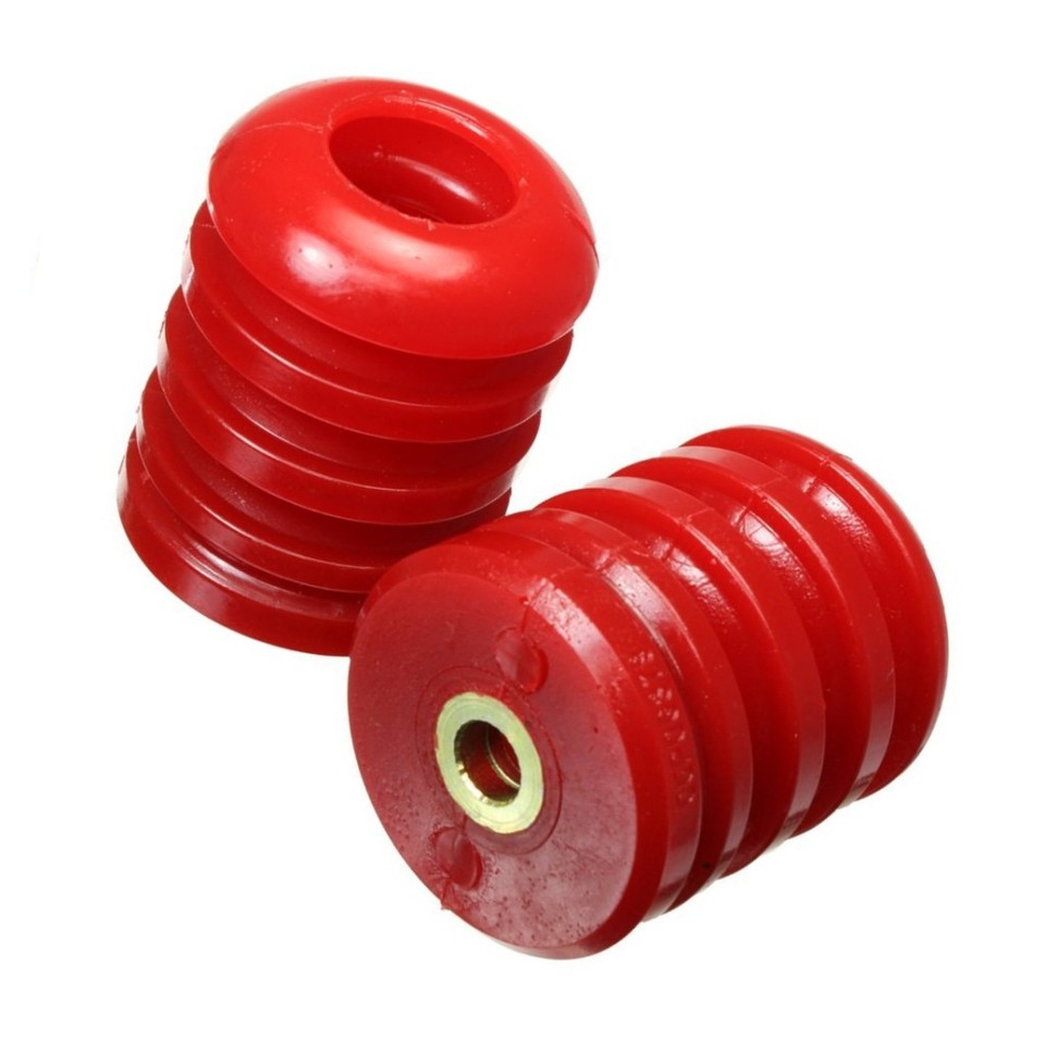 Energy Suspension Bump Stops Made Of Polyurethane Red | Progressive ...