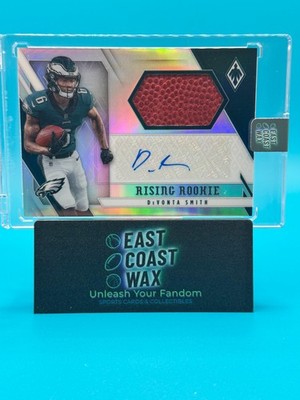 DeVonta Smith RPA Panini 2021 Phoenix Rising Rookie Patch Autograph 21/ ...