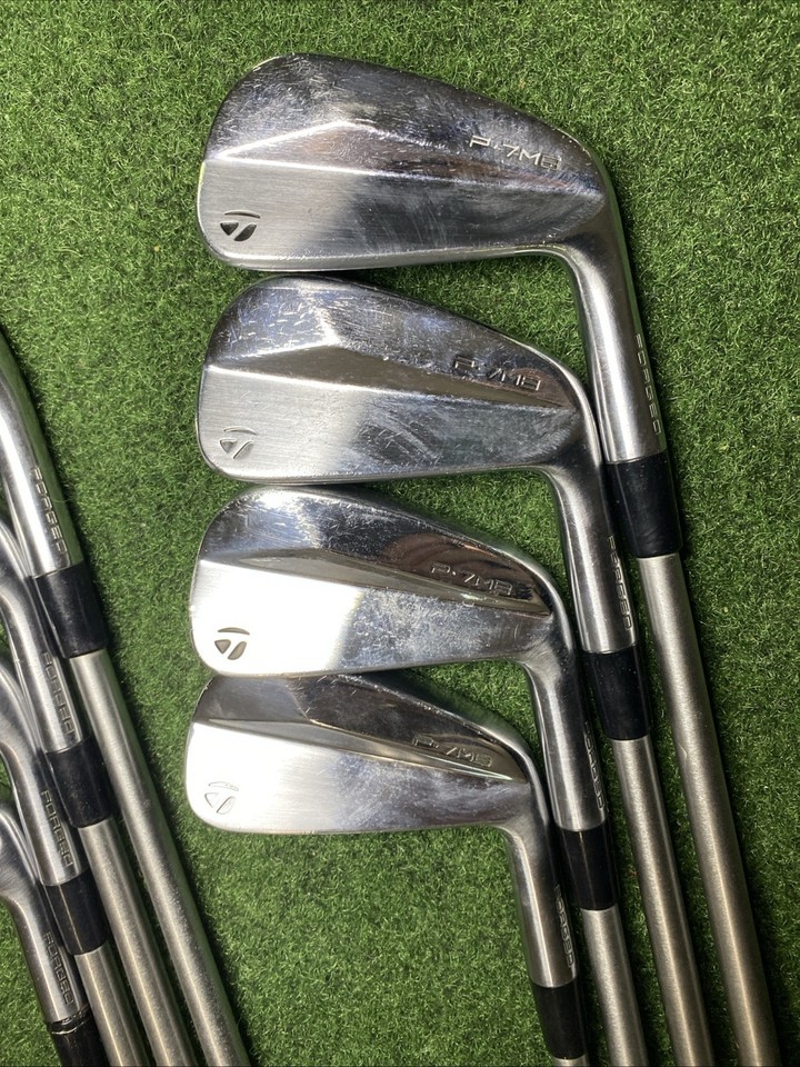 TaylorMade P-7MB Forged 4-PW Iron Set KBS TOUR C-Taper 130 Steel Extra ...
