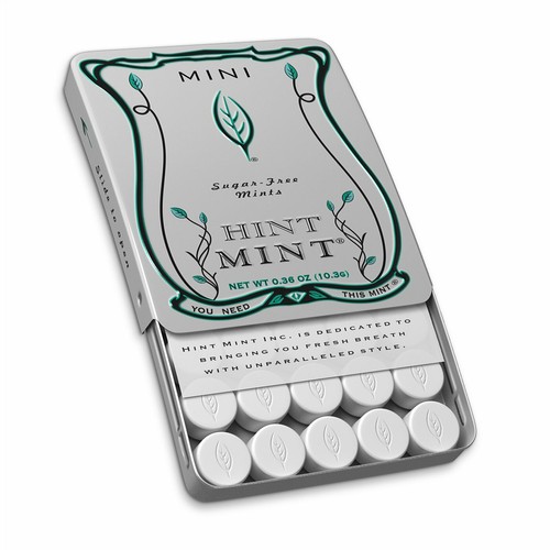 Hint Mint Mini Sugar Free Candy Mints, 0.36-ounce Tin, Various Flavors ...