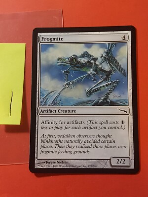 2003 Magic The Gathering Mirrodin #172 Frogmite, C, NF, Artifact, cd1 ...