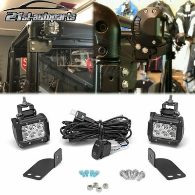 Fit 13-24 Polaris Ranger 570/900/1000 Fullsize Pod LED Rear Tail Light ...