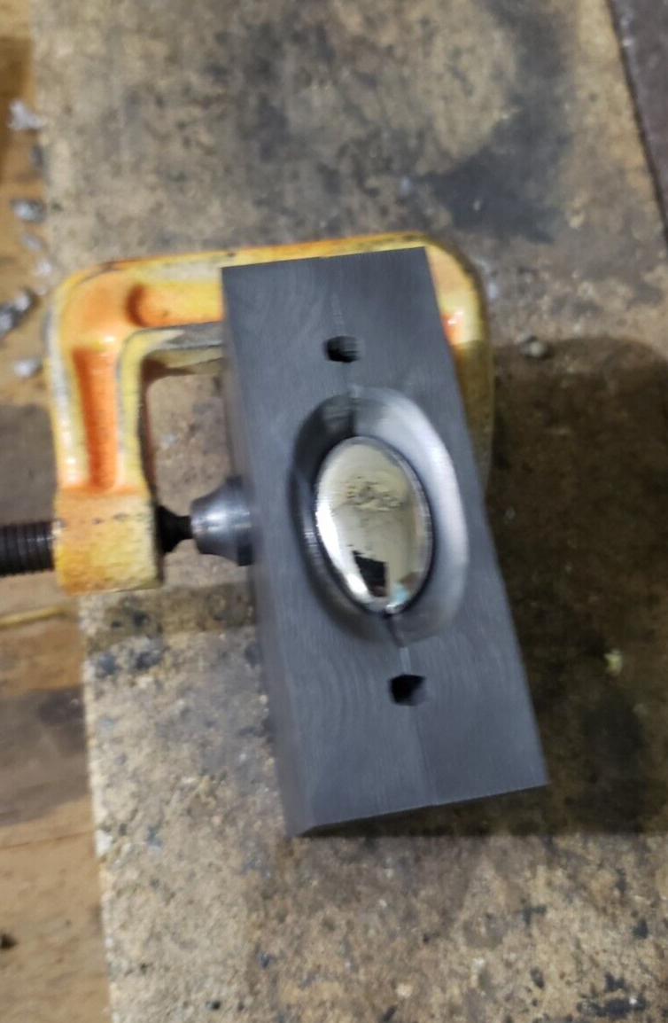 Graphite coin mold - Skull and Hourglass Double sided coin mold! | eBay