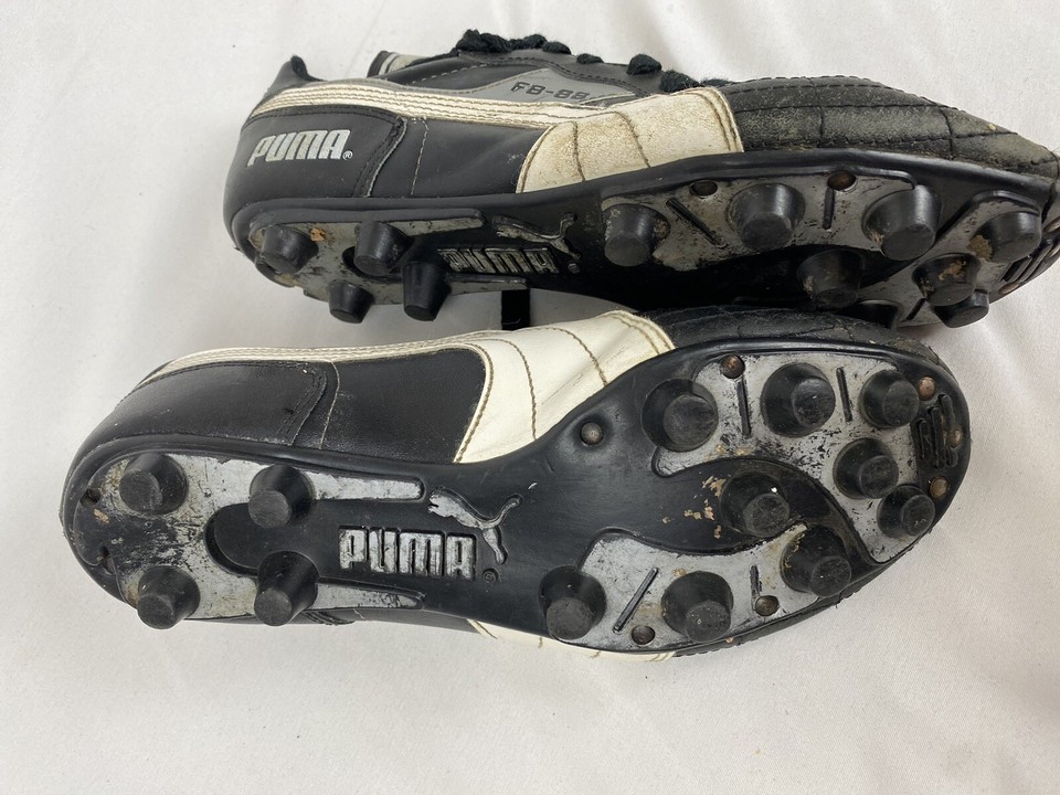 Puma Vintage Shoes FB-88 Soccer Football Black Used Size 7 80s Rare ...