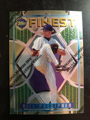 1995 Topps Finest #294 Mets Bill Pulsipher Baseball Card | eBay