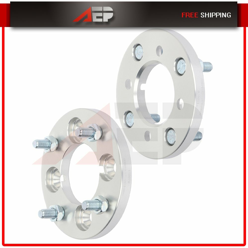 2X 4x100 to 4x114.3/ 4x4.5 Wheel Adapters 15mm For Toyota Corolla Honda ...