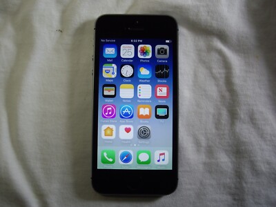 Apple iPhone 5s GSM Unlocked 16GB model A1533 Gray (h6a) | eBay