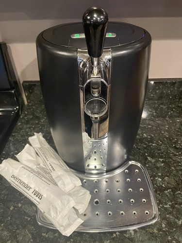 Krups BeerTender Draft Beer Dispenser Kegerator B100 With TUBES Man ...