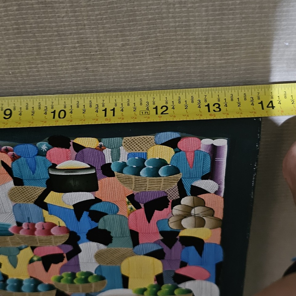 The Art of Haiti Painting Colorful Signed Painting Haitian Art Wall ...