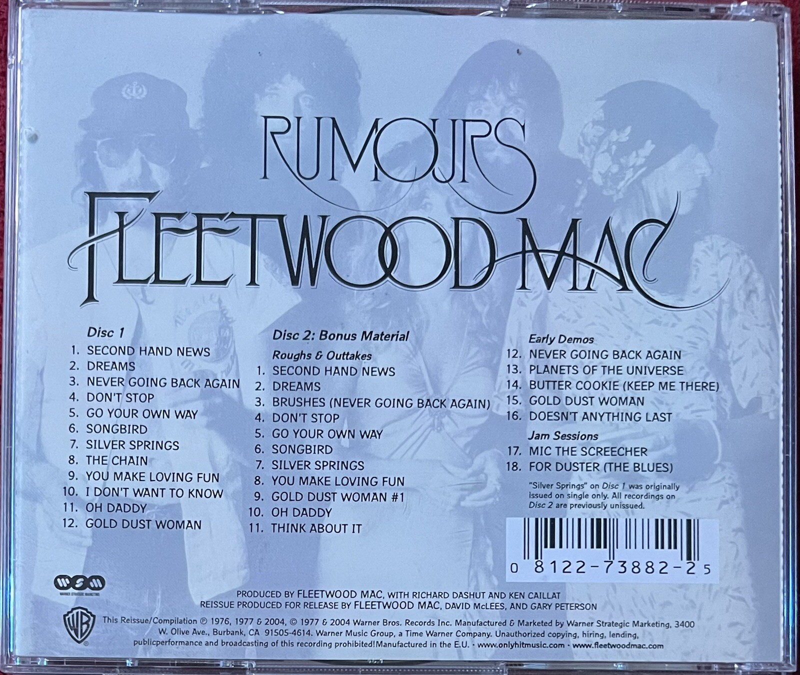 Fleetwood Mac - Rumours (Expanded & Remastered, 2009) for sale online ...