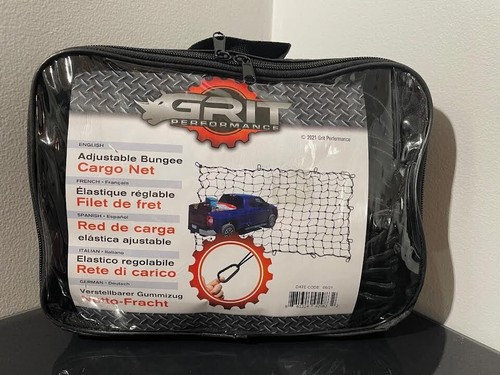 Grit Performance Cargo Net for Pickup Truck Bed - 4 x 6 Foot Heavy Duty ...