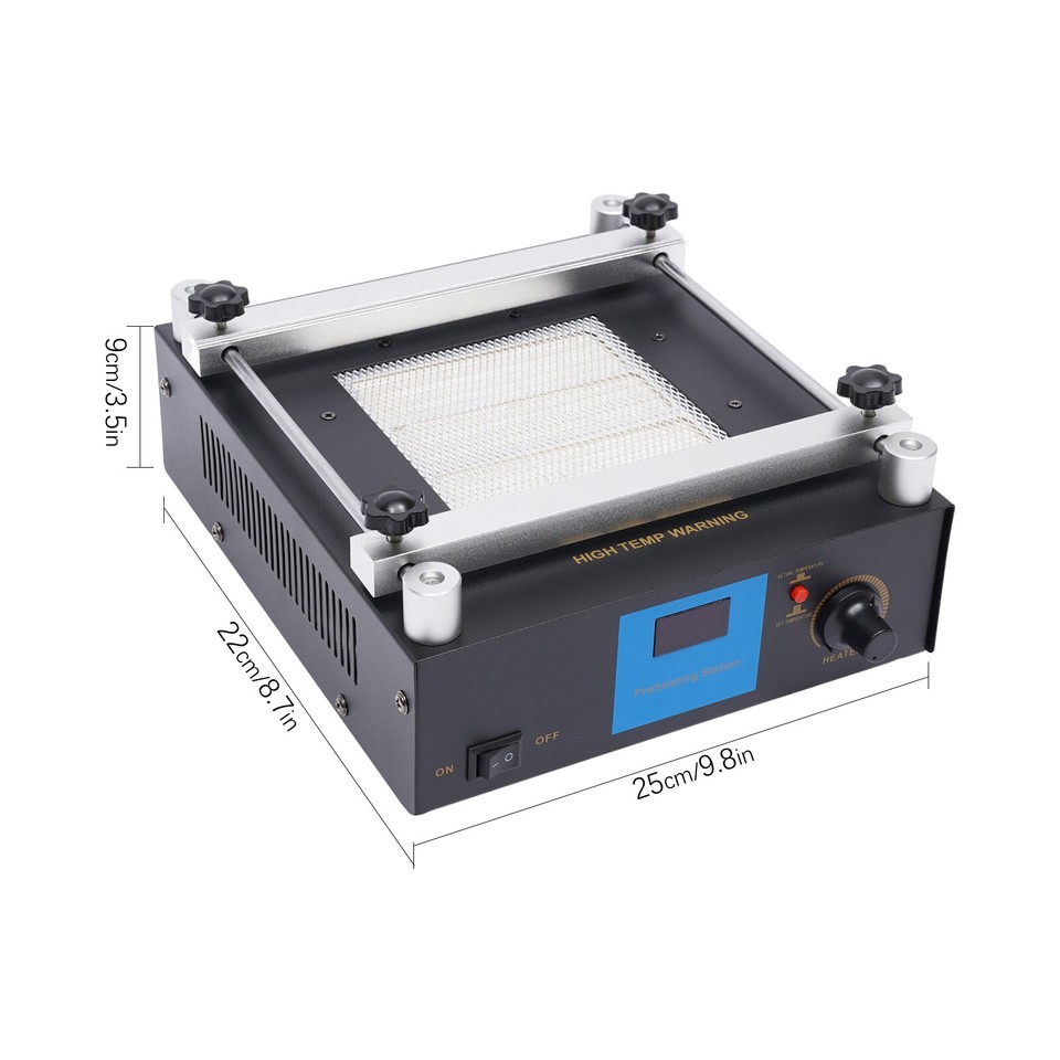 IR Infrared Preheater BGA Rework SMD PCB Hot Plate Preheating Station ...