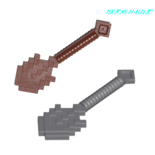 Lego Shovel Pixelated Minecraft Utensils Tools Accessories Parts Lot ...