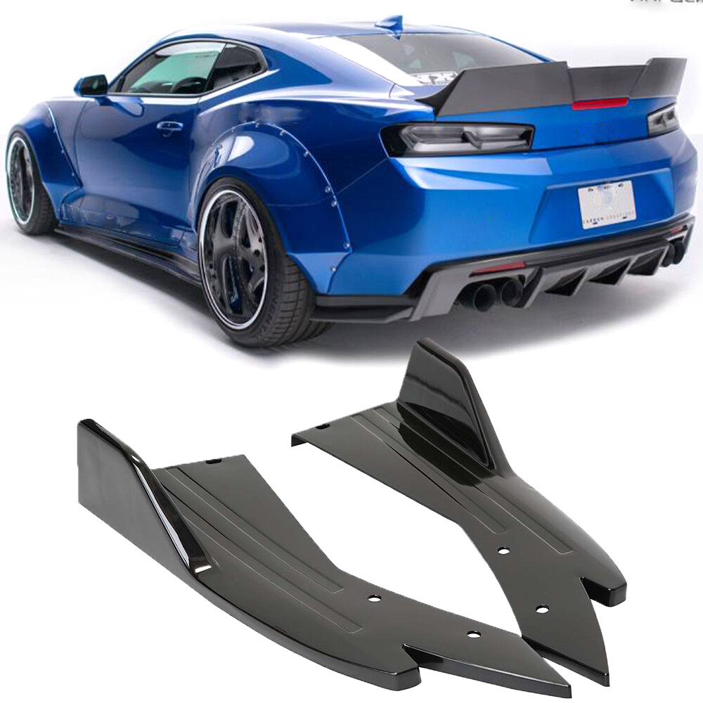 Fits Chevrolet Chevy Camaro SS LS LT Rear Bumper Spoiler Splitter Lip ...