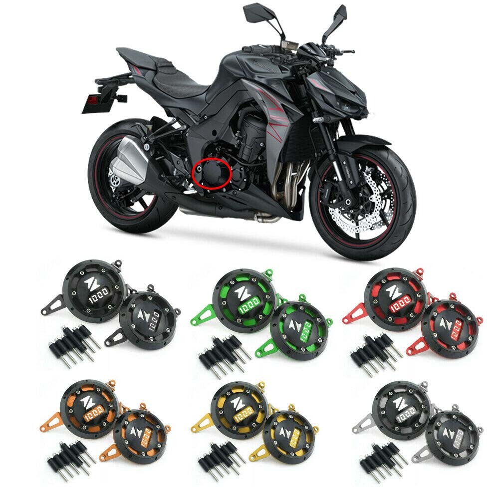 Z1000 Ninja 1000SX 2010-2022 2023 Engine Crash Guard Pad Frame Slider ...