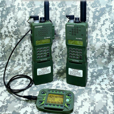 US SHIP! TRI PRC-152 RADIO 15W Hi Power MULTIBAND Aluminum Walkie ...