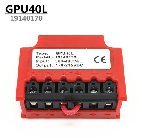 NORD GPU40L - 19140170 Six-terminal Motor Brake Rectifier 380-480VAC ...