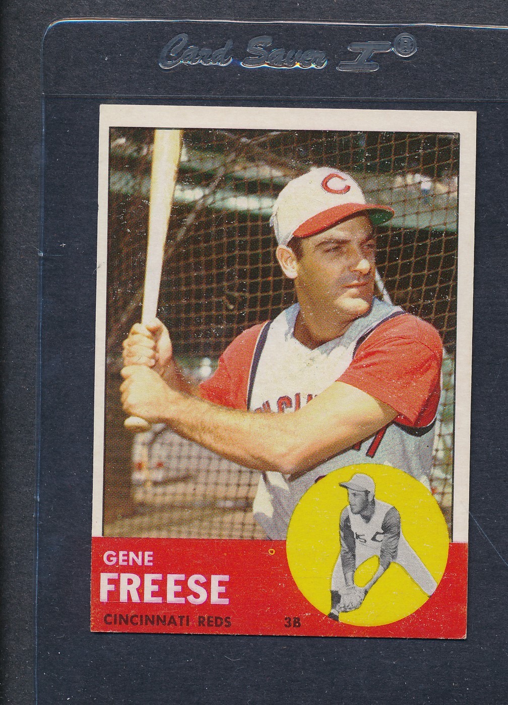 1963 Topps #133 Gene Freese Reds EX *2987 | eBay