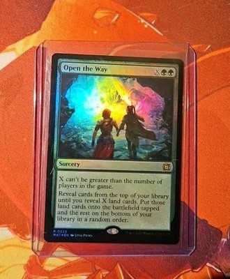 Open the Way MTG March of the Machine: The Aftermath Foil | eBay