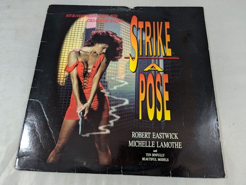 Strike a Pose Laserdisc Rare Thriller Robert Eastwick Michelle Lamothe ...