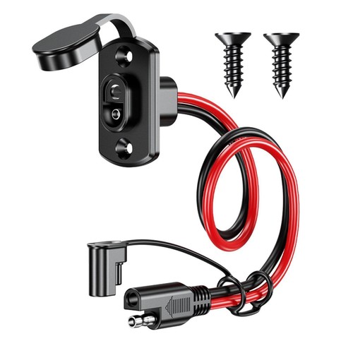 SAE Extension Cable 2 Pin Car Battery Cable for RV Motorcycle | eBay ...