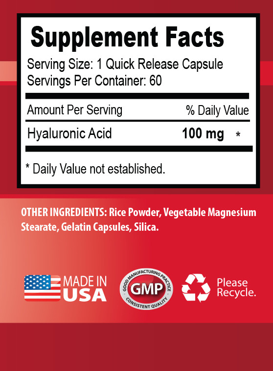 metabolism formula - HYALURONIC ACID 100MG 2B - hyaluronic acid powder ...