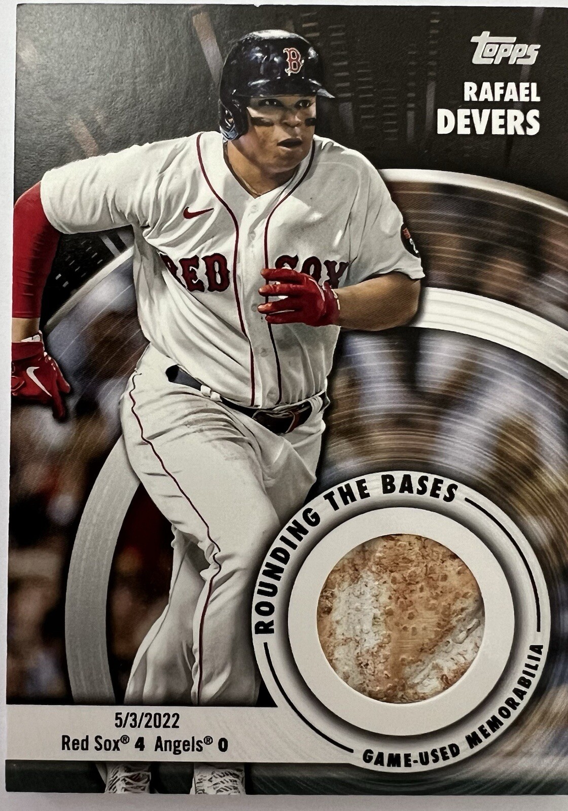 Rafael Devers 2024 Topps series 2 Rounding the Bases Relics Card # RTB ...